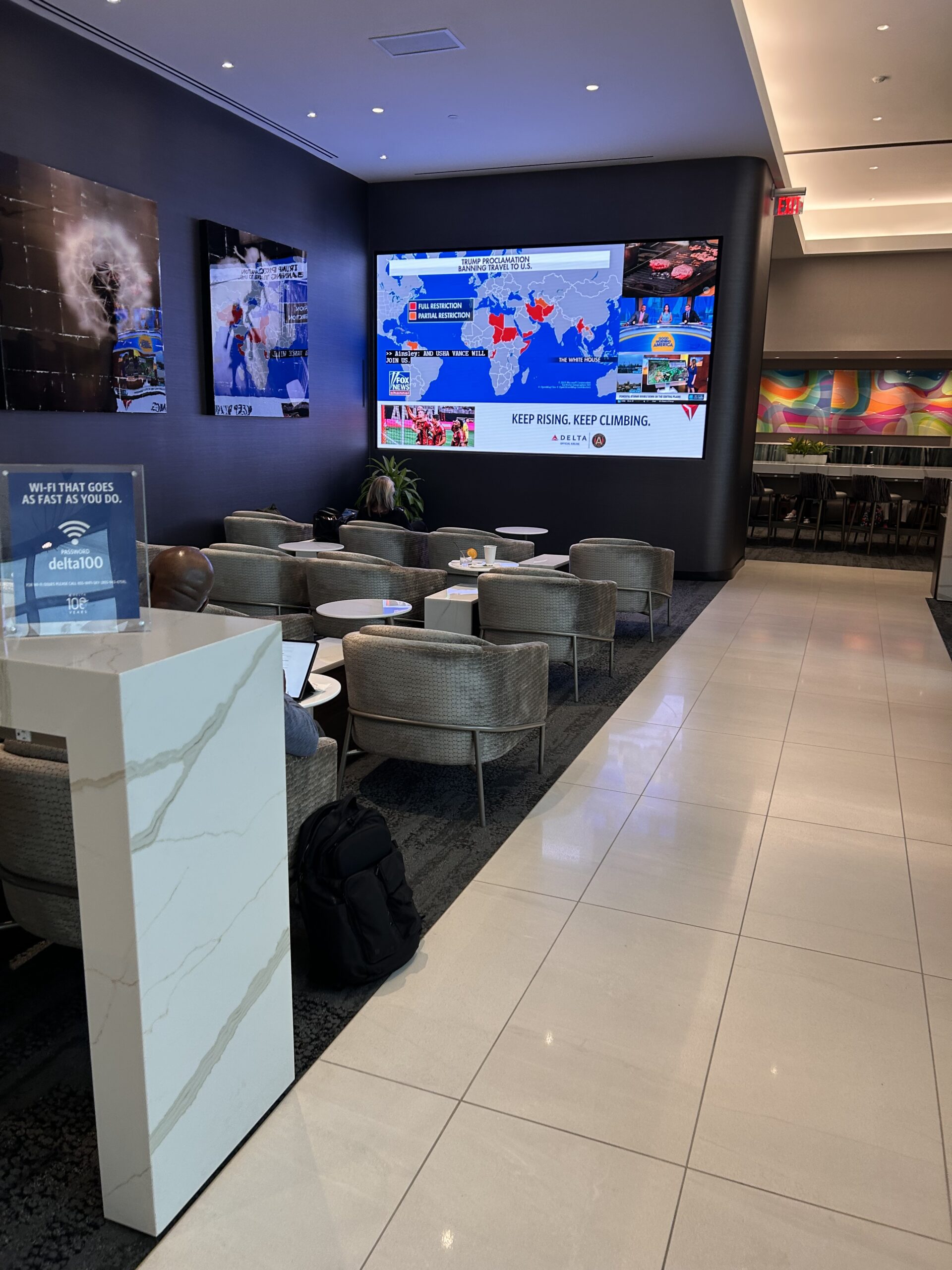 Review: Delta Sky Club at Atlanta (ATL), Concourse D - BoardingArea