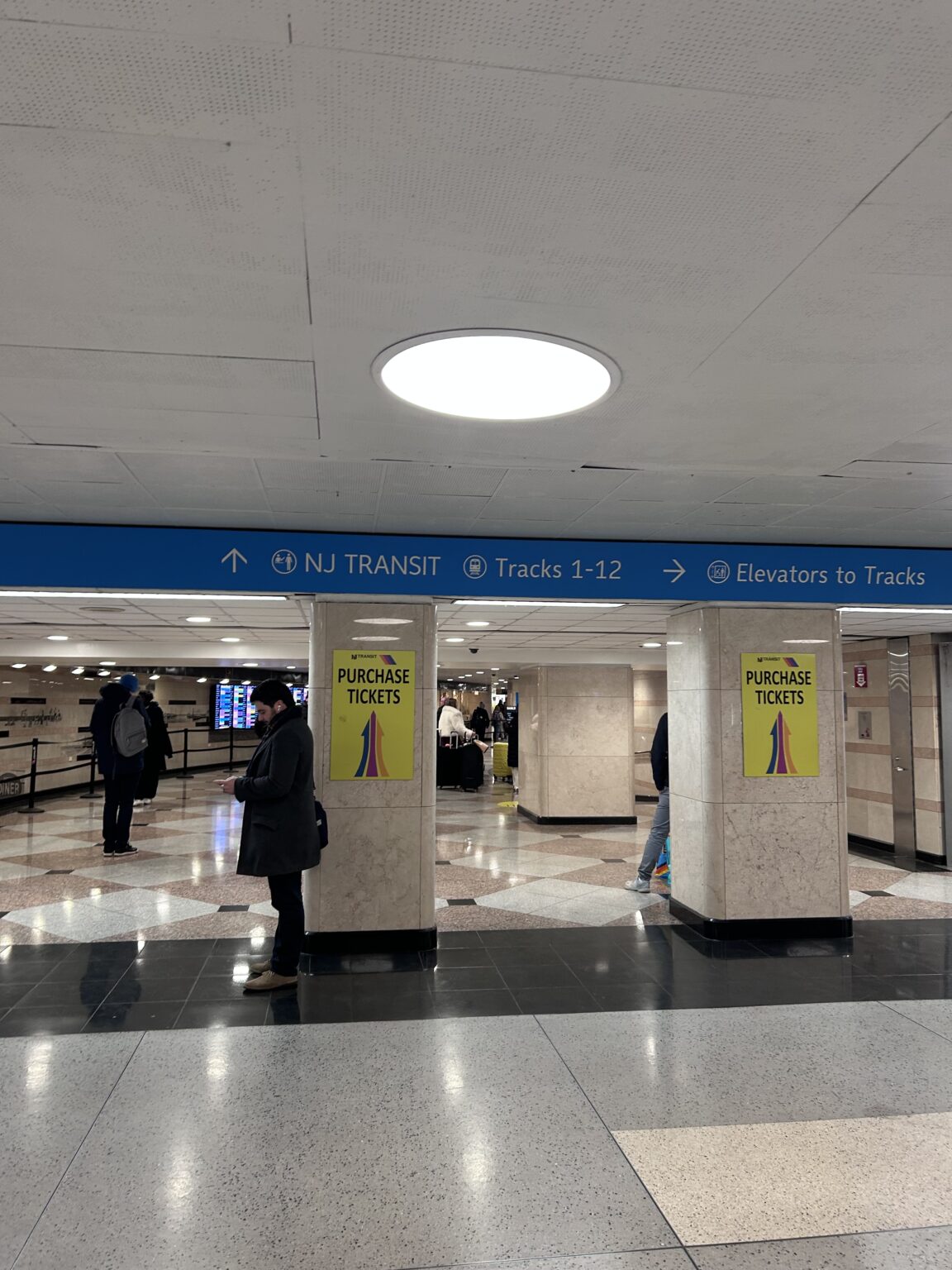 Taking the Train to the Plane – Newark (EWR) - BoardingArea