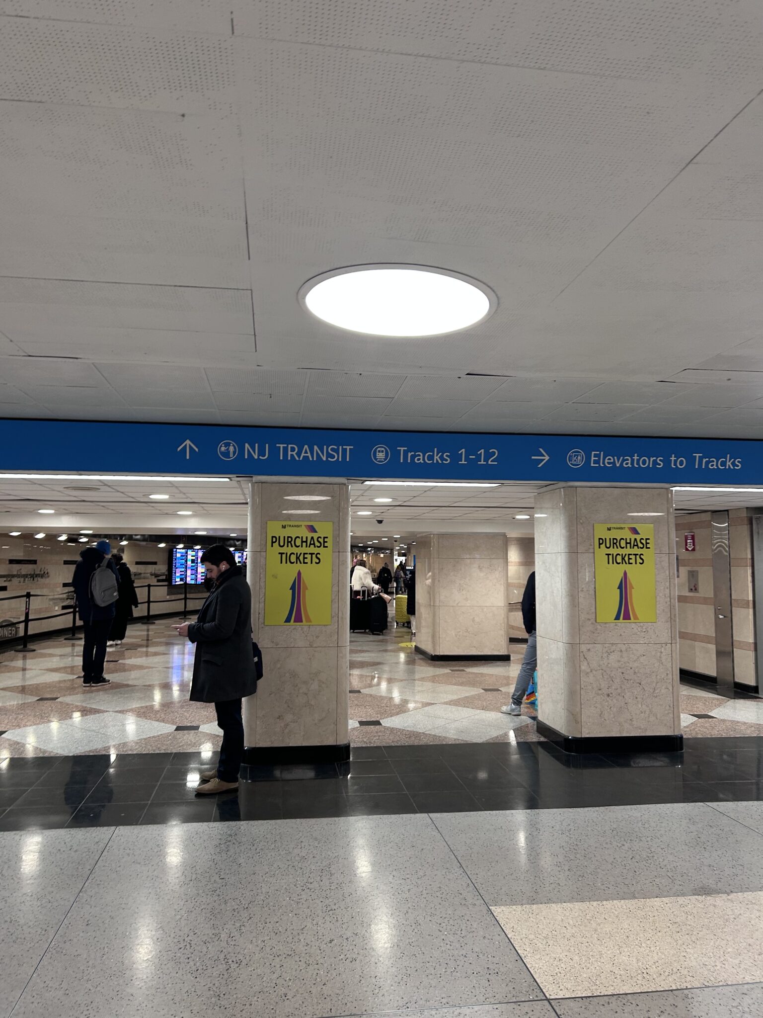 Taking the Train to the Plane – Newark (EWR) - BoardingArea